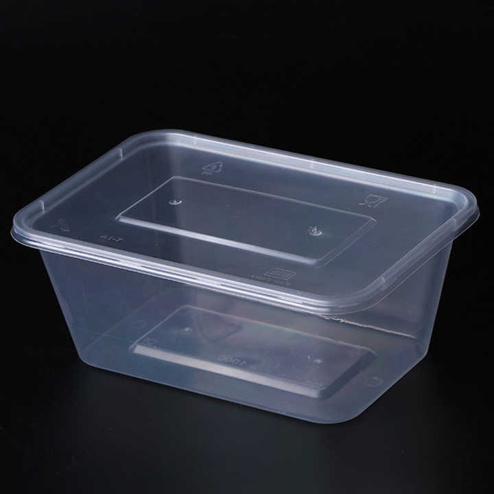 Plastic food container 1500ml rectangle - MMCIS | MM China Import ...